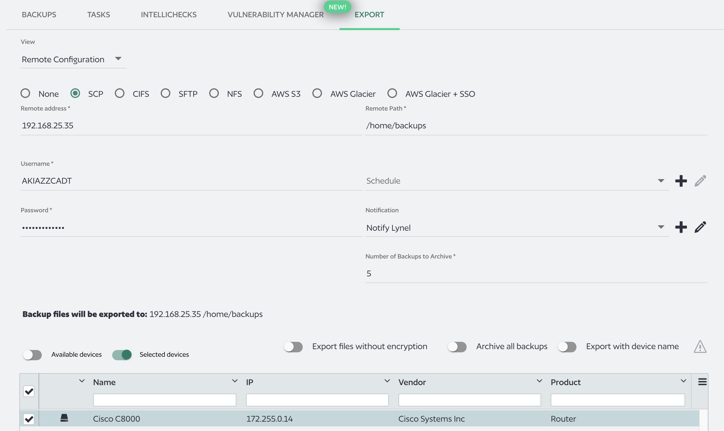How To Backup And Restore Your Backbox Configuration
