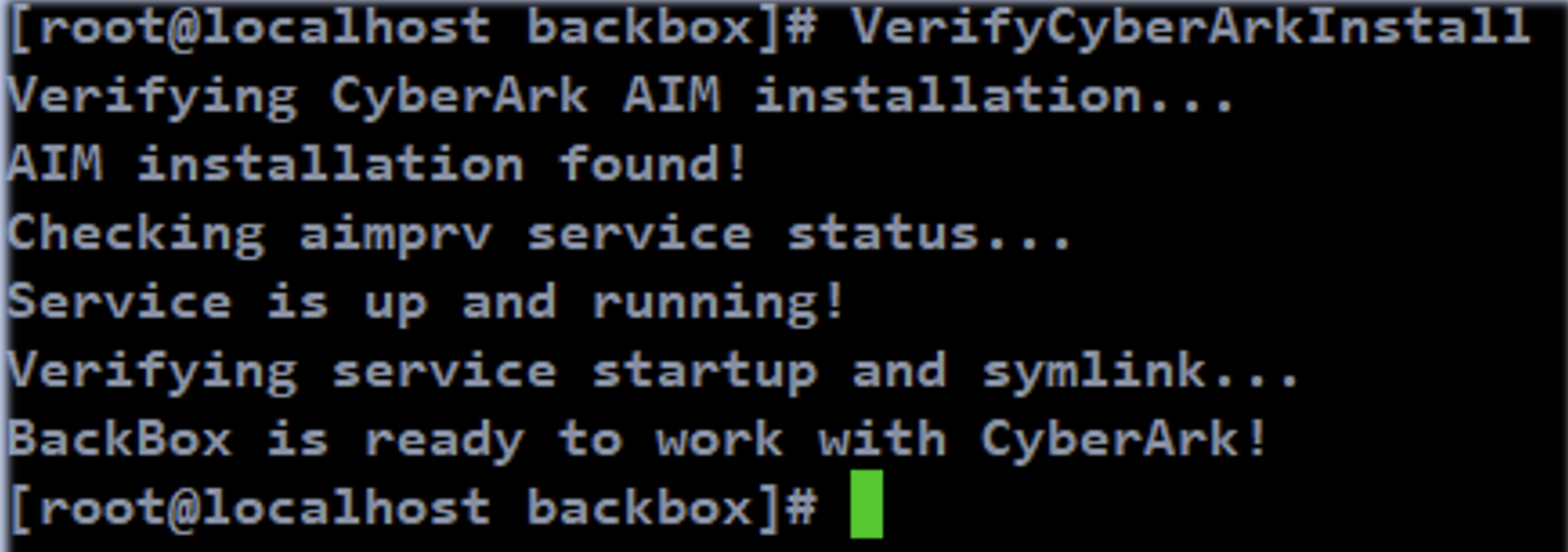 CyberArk Integration with BackBox