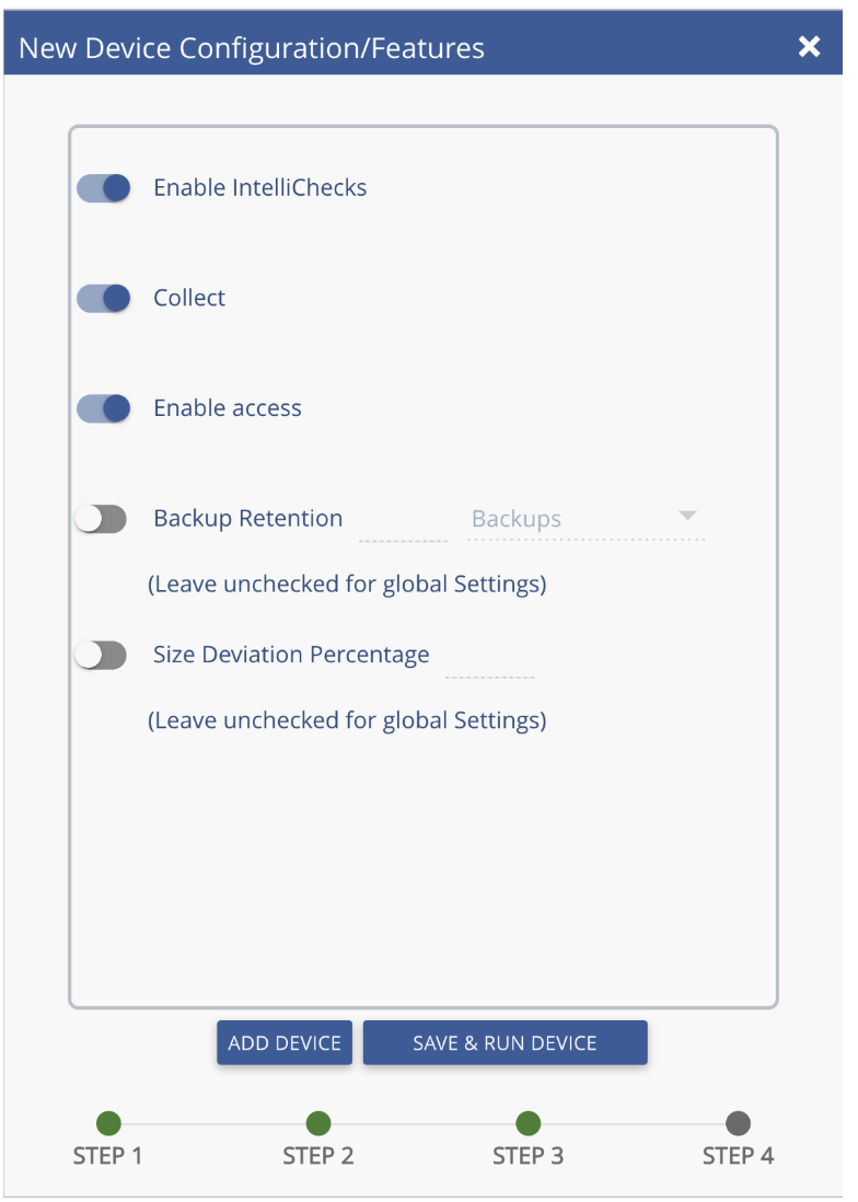 How to add a New Device in BackBox