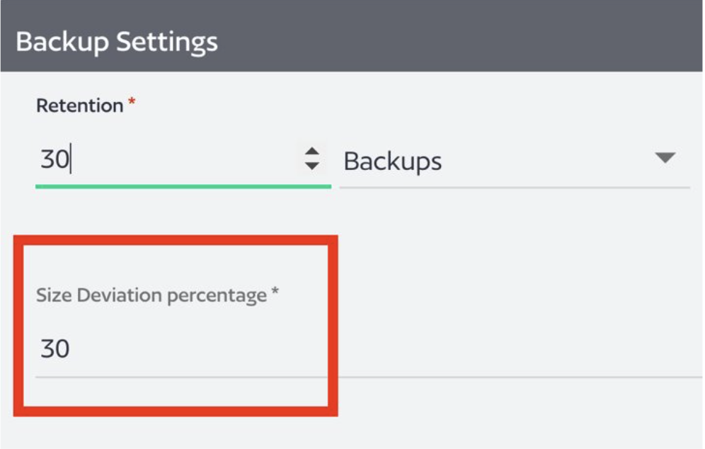 Size Mismatch versus Size Deviation