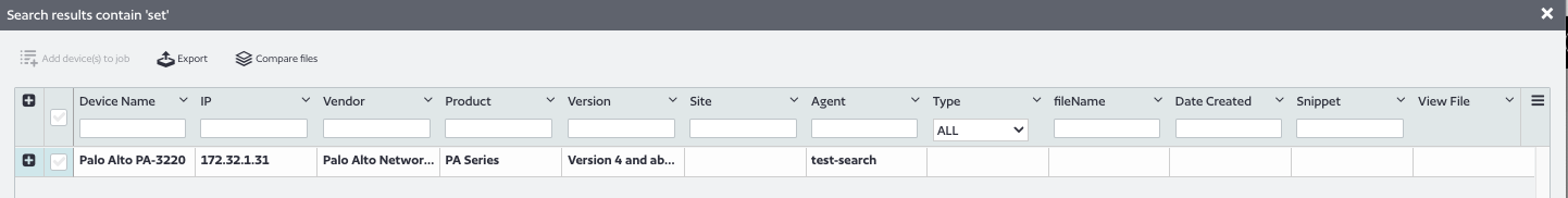 BackBox Search Overview