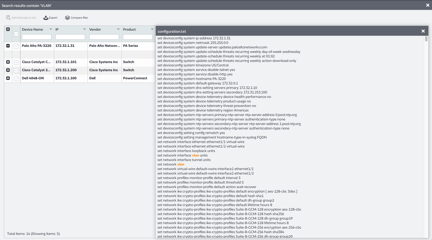 BackBox Search Overview